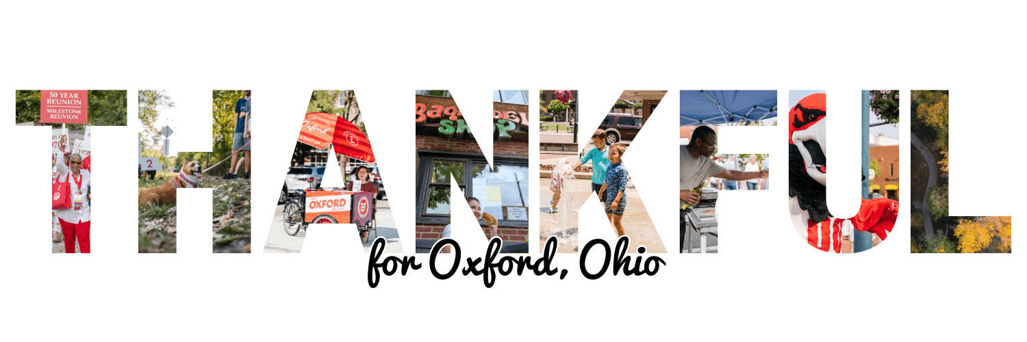 Thankful for Oxford, Ohio - Enjoy Oxford