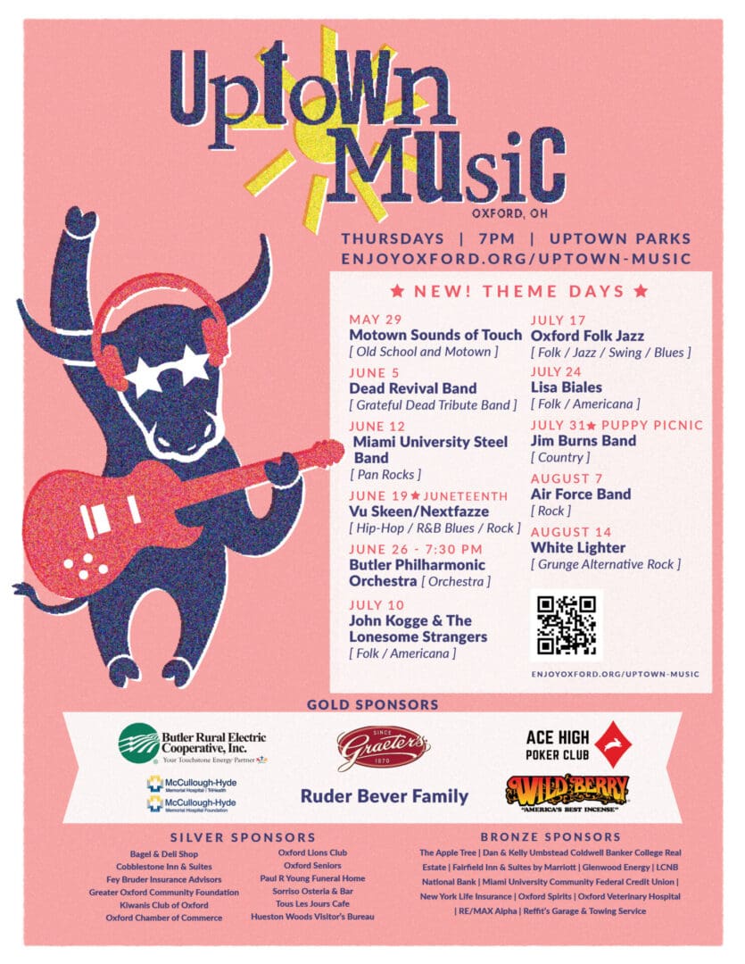 Uptown Music - Annual Concert Series - Enjoy Oxford